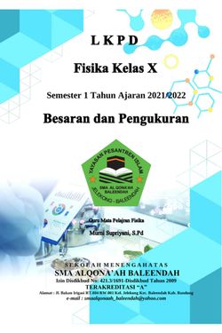 Book Creator | LKPD Fisika Kelas X Besaran dan Pengukuran