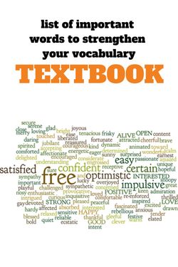 Book Creator | list of important words to strengthen your vocabulary