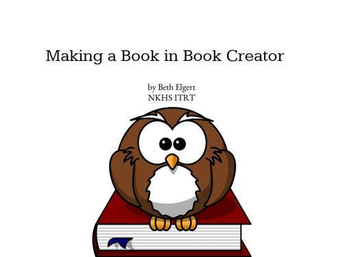 Book Creator | Making a Book in Book Creator