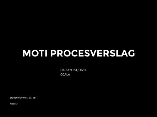 Book Creator | MOTI Procesverslag