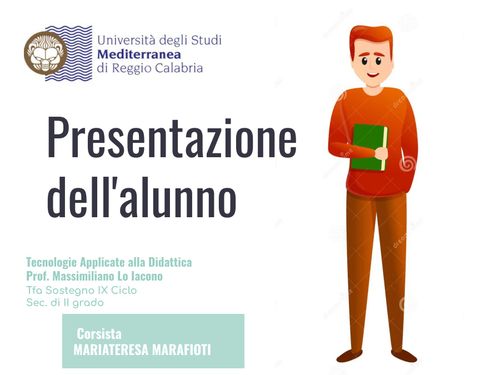 Book Creator | Presentazione dell'alunno