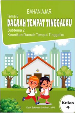 Book Creator | Kelas 4 Tema 8 Subtema 2