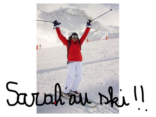 Book Creator | Sarah au ski