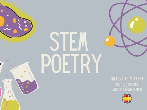 Book Creator | Stem poetry
