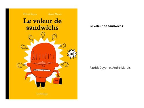 Book Creator | le voleur de sandwich