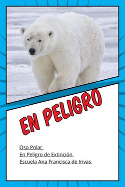 Book Creator | EL OSO POLAR