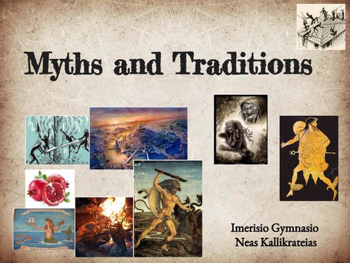Book Creator | Myths and Traditions