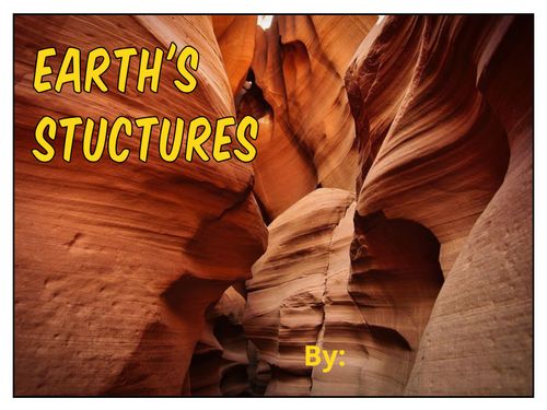 Book Creator | Earth's Structures