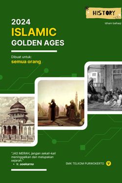 Book Creator | ISLAMIC GOLDEN AGES