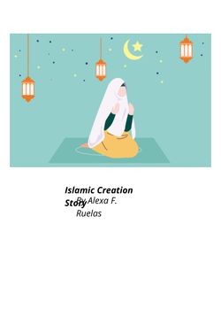 Book Creator | The Islamic Creation Story