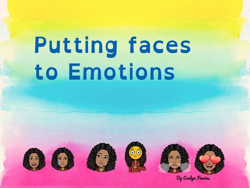 Book Creator | Putting faces to emotions