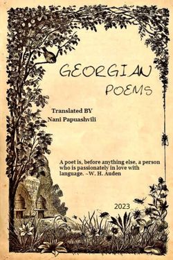 Book Creator | Georgian Poems