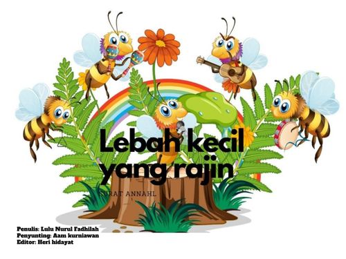 Book Creator | lebah kecil yang rajin