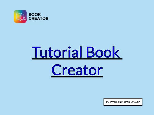 Book Creator | Tutorial Book Creator