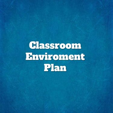 Book Creator | Classroom Enviroment Plan