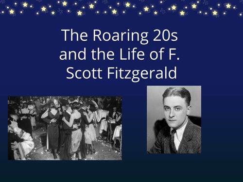 Book Creator | The Roaring 20s and the Life of F. Scott Fitzgerald