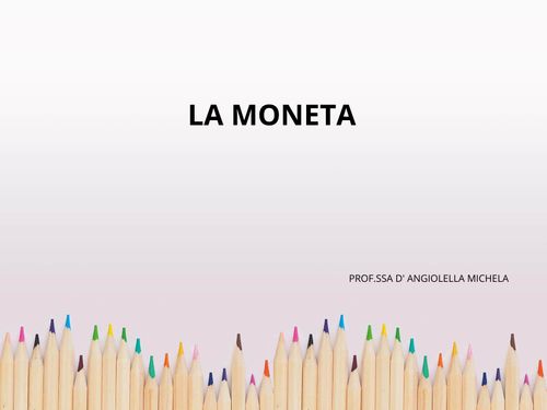 Book Creator | LA MONETA