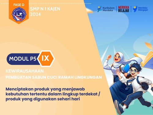 Book Creator | Modul P5 Kewirausahaan