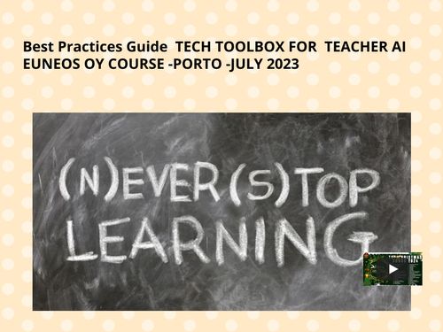 Book Creator | guide good practices