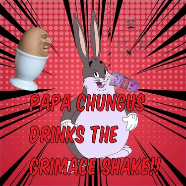 Book Creator | Papa Chungus Drinks The Grimace Shake!
