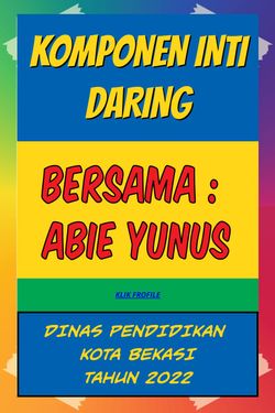 Book Creator | KOMPONEN INTI DARING