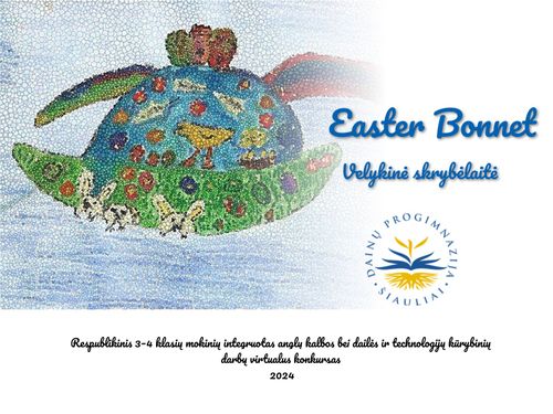 Book Creator | Easter Bonnet