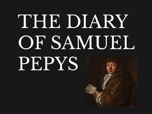 Book Creator | THE DIARY OF SAMUEL PEPYS