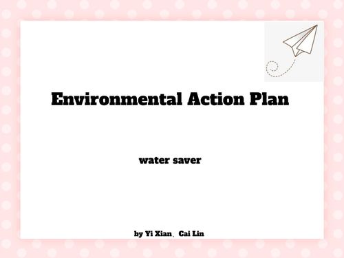 Book Creator | Environmental Action Plan