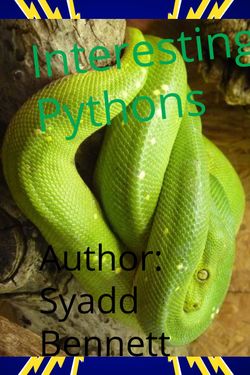 Book Creator | Interesting Pythons
