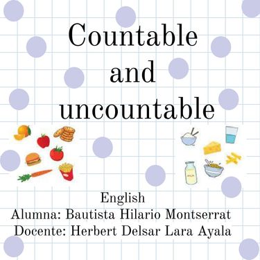 Book Creator | Countable and uncountable thingss
