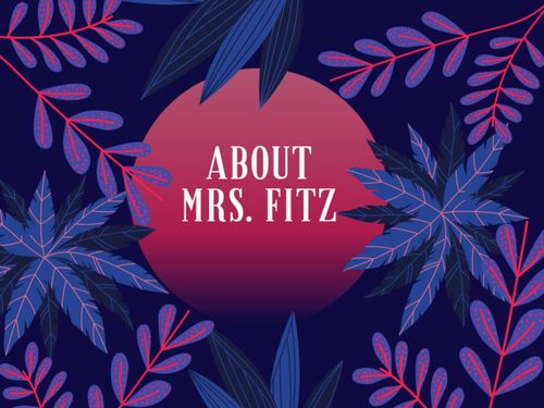 Book Creator | About Mrs. Fitz