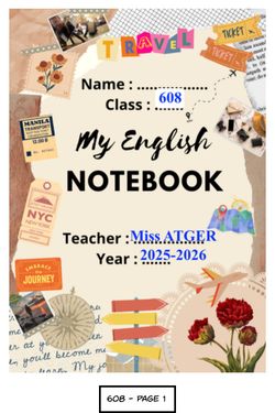 Book Creator | MY ENGLISH NOTEBOOK (608)