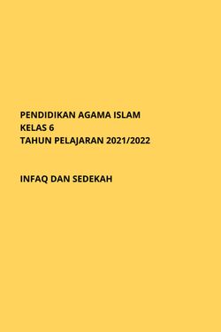 Book Creator | Infaq dan Sedekah