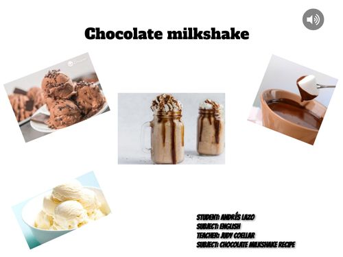 Book Creator | Chocolate Milkshake