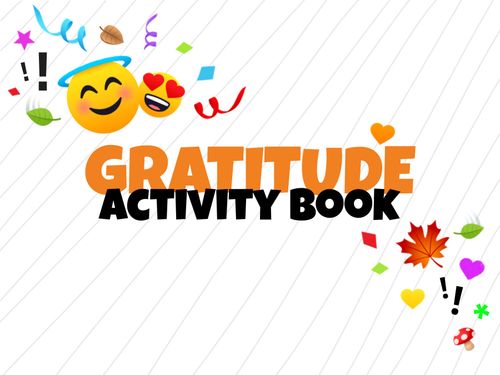 Book Creator | Gratitude Activity Book