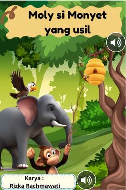 Book Creator | Moly si monyet yang usil
