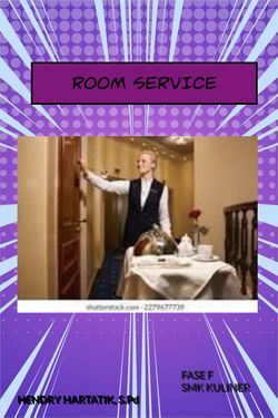 Book Creator | ROOM SERVICE