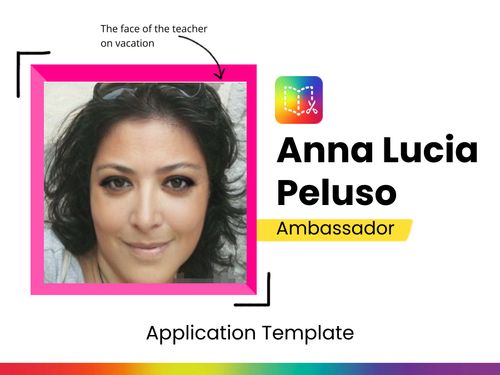 Book Creator | Ambassador Application Template