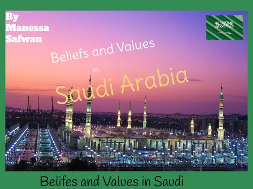 Book Creator | Saudi Values and Beliefs