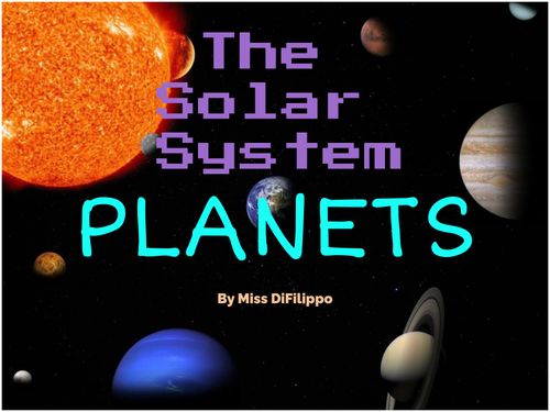Book Creator | Solar System