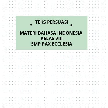 Book Creator | TEKS PERSUASI