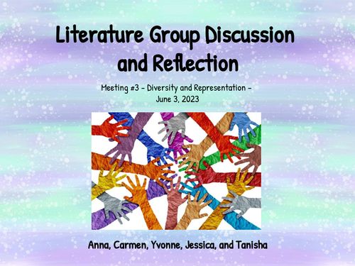 Book Creator | Literature Group Reflection - Meeting 3