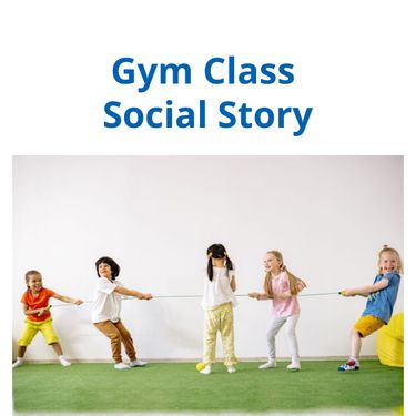 Book Creator | Gym Class Social Story