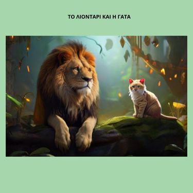 Book Creator | ΤΟ ΛΙΟΝΤΑΡΙ ΚΑΙ Η ΓΑΤΑ