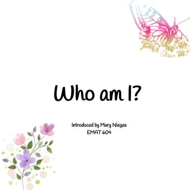 Book Creator | Who am I?