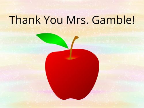 Book Creator | Thank You Mrs. Gamble!