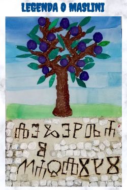 Book Creator | Legenda o maslini