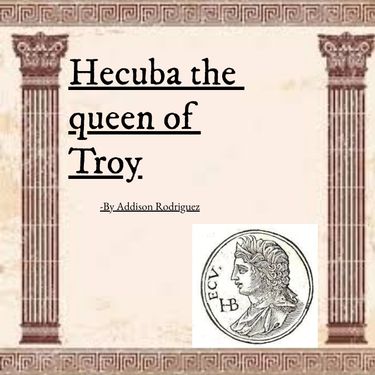 Book Creator | Hecuba queen of troy