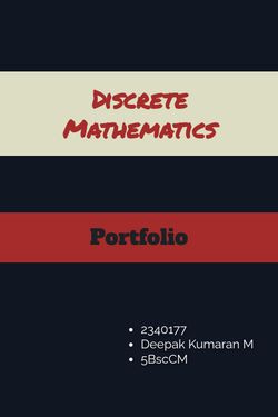 Book Creator | Discrete Mathematics