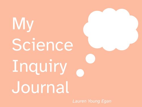 Book Creator | Science inquiry journal